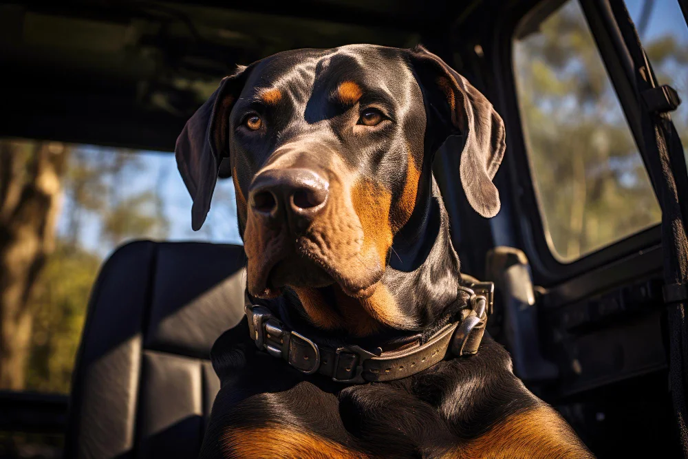 Jeep Grand Cherokee Back Seat Cover for Rottweilers